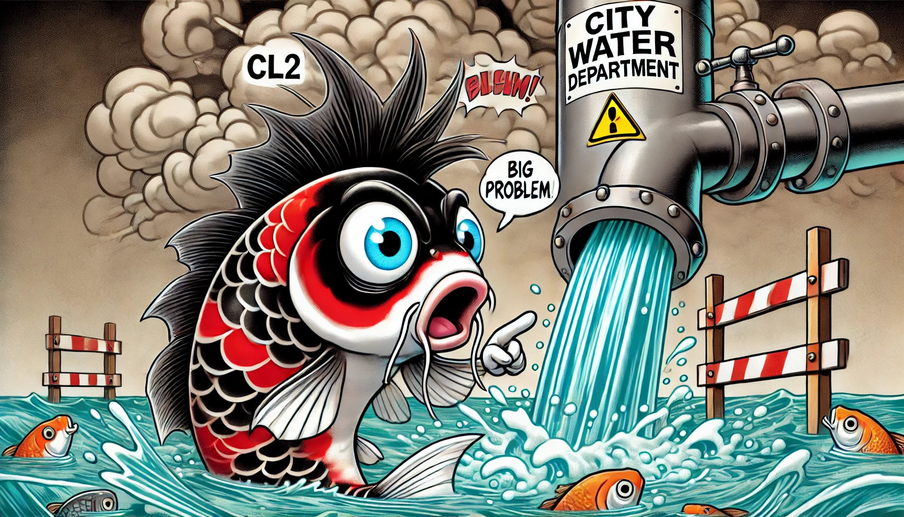 CITY WATER DEPARTMENT CASES BIG PROBLEMS FOR POND KEEPERS! – Aqua Meds
